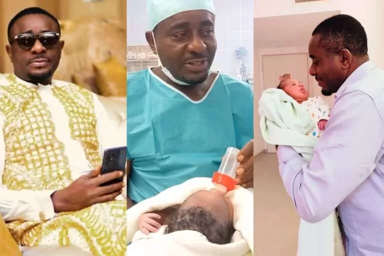 Nollywood actor Emeka Ike welcomes new baby - eelive