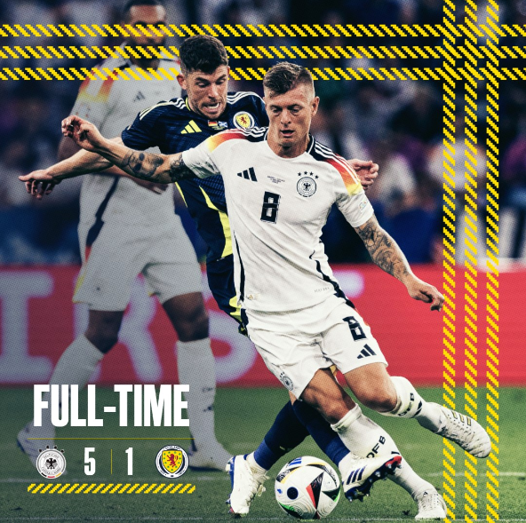 Euro 2024: Germany secures 5-1 victory in opening day match against ...